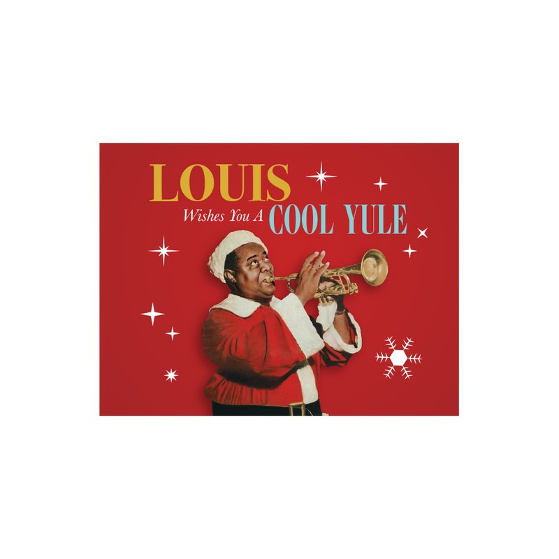 Louis Wishes You A Cool Yule Greeting Cards - Louis Armstrong Official ...